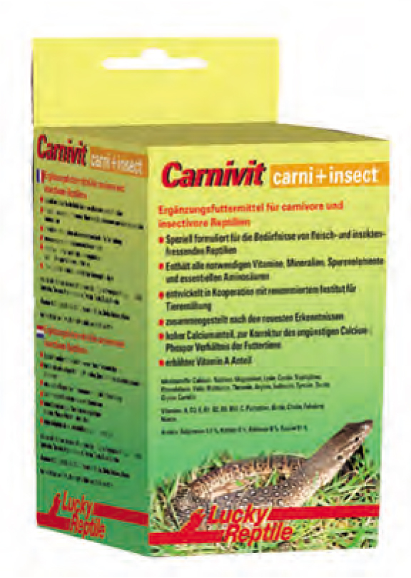 Lucky Reptile Carnivit 60g - Petness Portugal